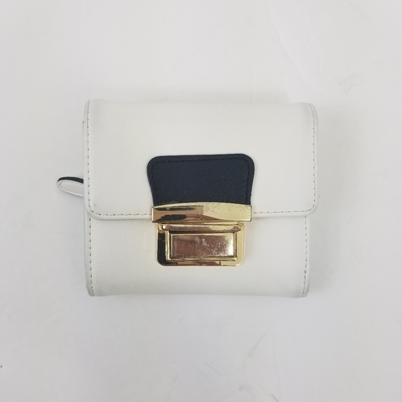 Aldo | Bags | Aldo Wallet Compact Trifold Hardware | Poshmark